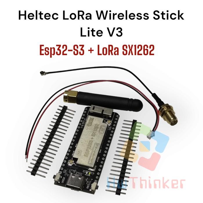 Jual HELTEC LORA WIRELESS STICK LITE V3 863MHZ-928MHZ ESP32-S3+SX1262 ...