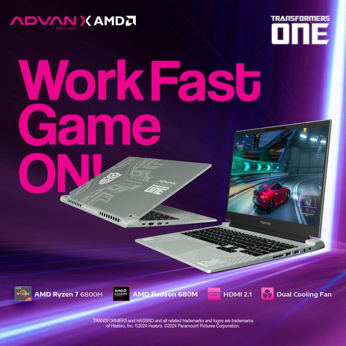 Jual Pilihan- Advan Pixwar X Transformers Amd Ryzen 7 6800H 16Gb/512Gb ...
