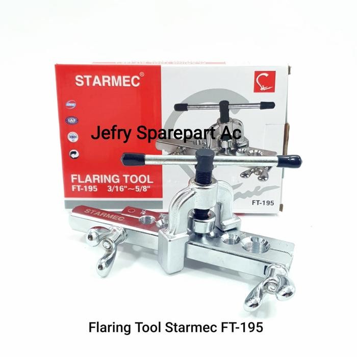 Jual FLARING SINGLE AC FLARING TOOL FT195 STARMEC | Shopee Indonesia
