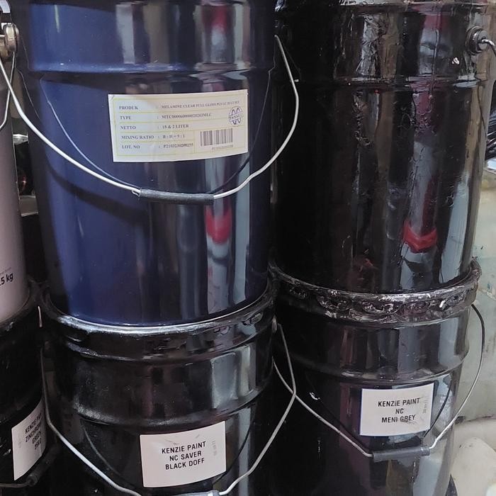 Jual CAT DUCO & MELAMIC PAIL POLOS -20 KG - NC PUTIH/ HITAM /CLEAR ...