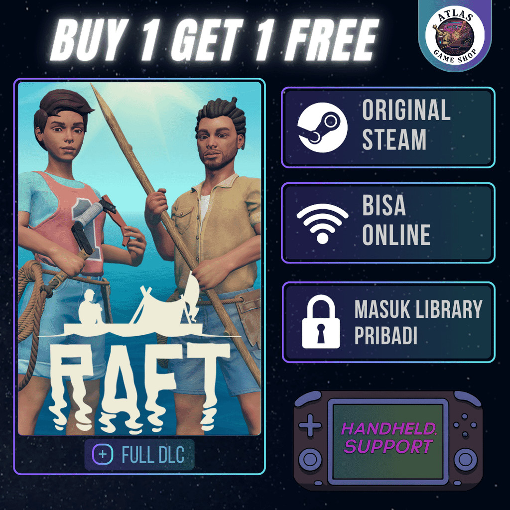 Jual Raft PC Game Original Steam | Shopee Indonesia