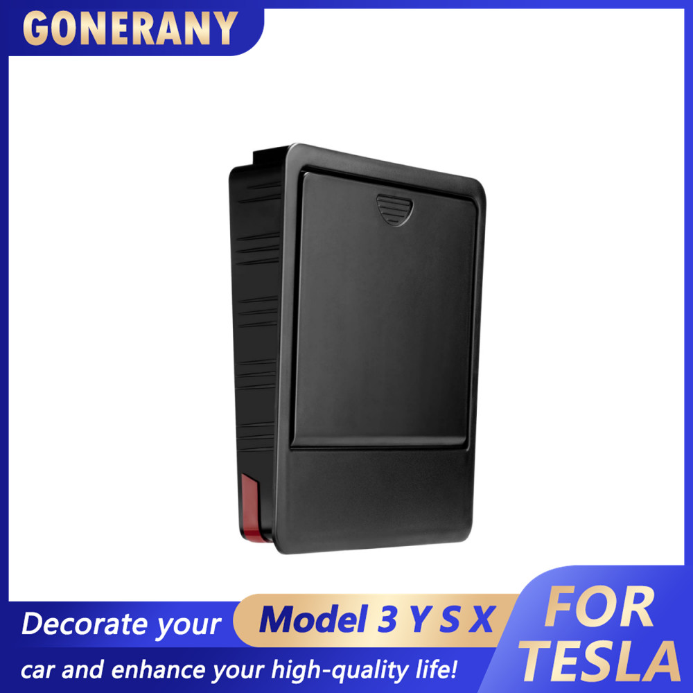 Jual For Armrest Hidden Storage Box Tesla Model Y 3 2023-2017 Center ...