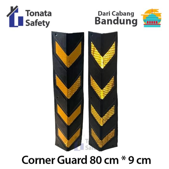 Jual Pilihan- Corner Guard Rubber / Pelindung Sudut Dinding Karet / 80 ...