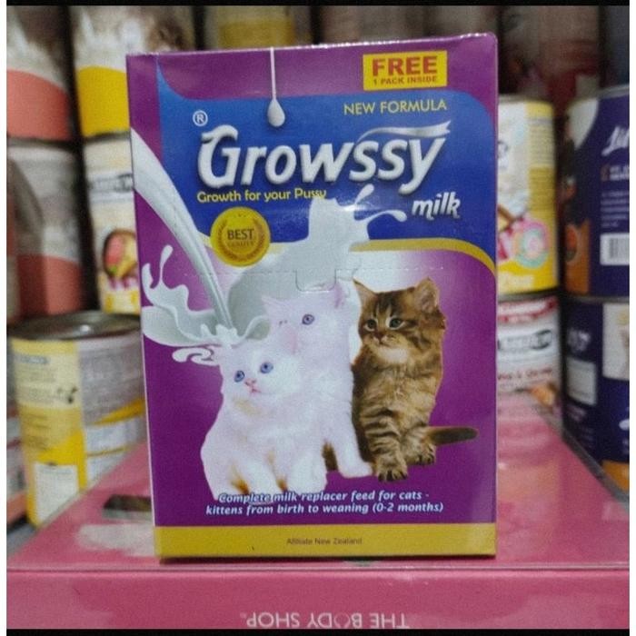Jual Chocolatoslatoe Susu Kucing Growssy/Top Growth/Freelac Kemasan ...