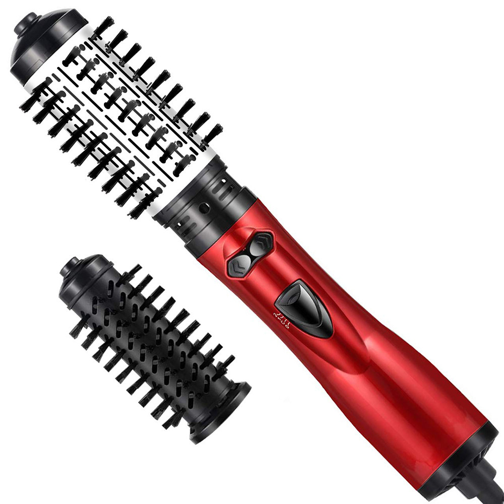 Jual Hair Blower Brush 3 In 1 Hair Dryer Rotating Hair Brush One Step ...