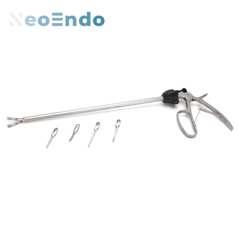 Jual BEST SELLER Laparoscopic Bulldog Clamp Applicators With 4 Clips ...