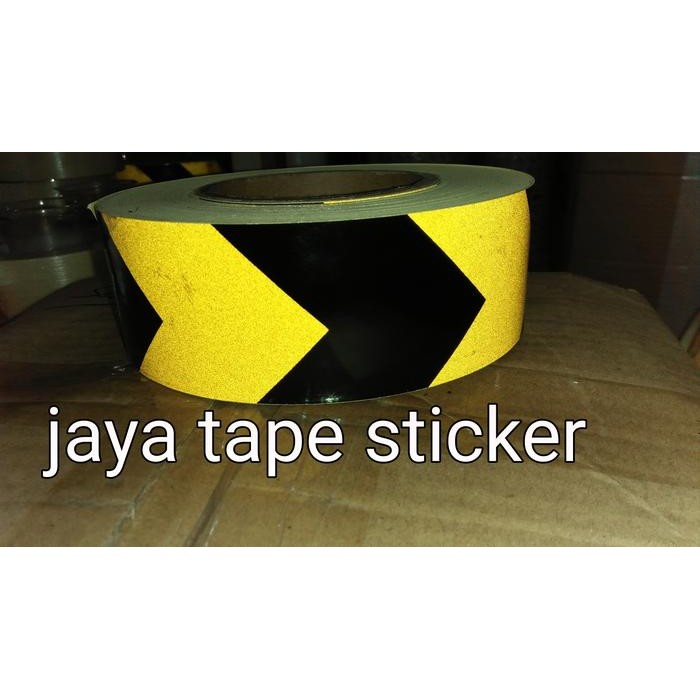 Jual NEW PRODUK STICKER REFLECTIVE ARROW-SCOTCHLITE PANAH-STIKER POLICE ...