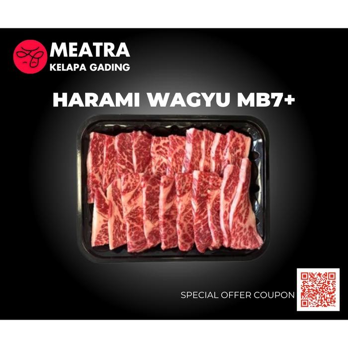 Jual Pilihan- Harami Wagyu Grill Mb7+ Beef Slice Yakiniku | Shopee ...