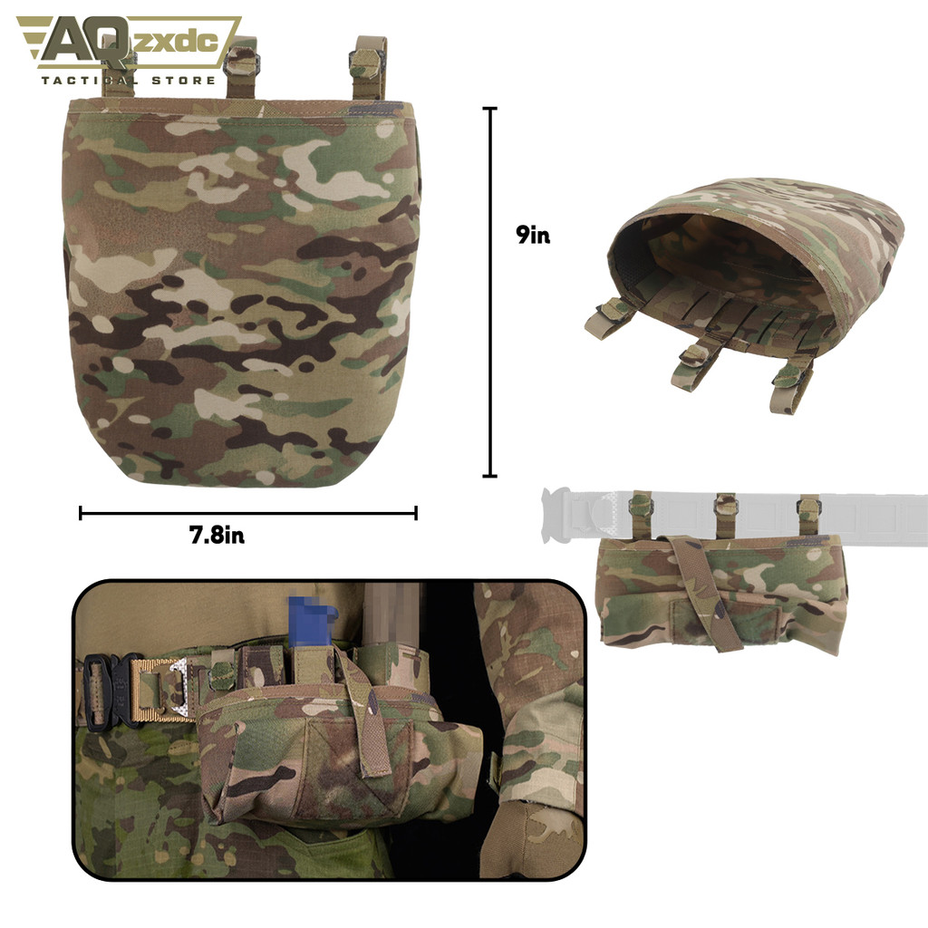 Jual Outdoor Hunting Belt With Als Quick Draw Holster & Triple Mag Bag ...