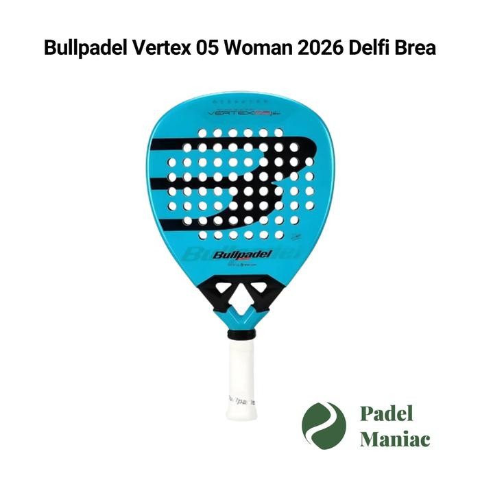 Jual Bullpadel Vertex 05 W 2026 by Delfi Brea Outdoor Padel Racket Blue ...