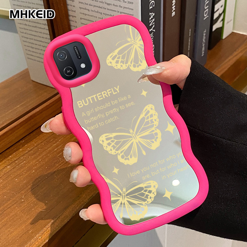 Jual MHKEID Casing Untuk OPPO A16K A16E Case Casing Pola Kupu-kupu yang ...