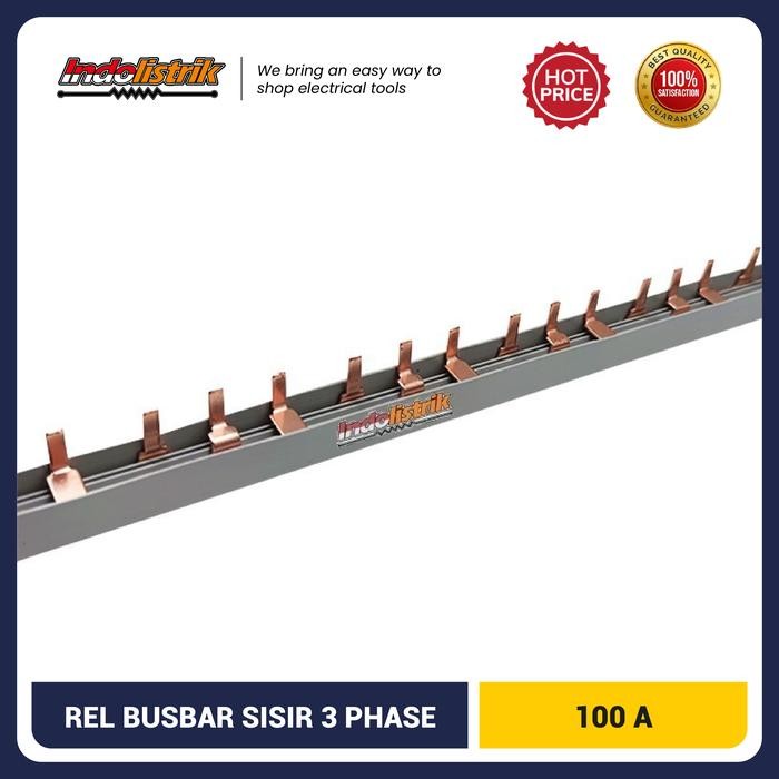 Jual Rel Busbar Sisir 3 Phase 100A TAB Sisir MCB | Shopee Indonesia