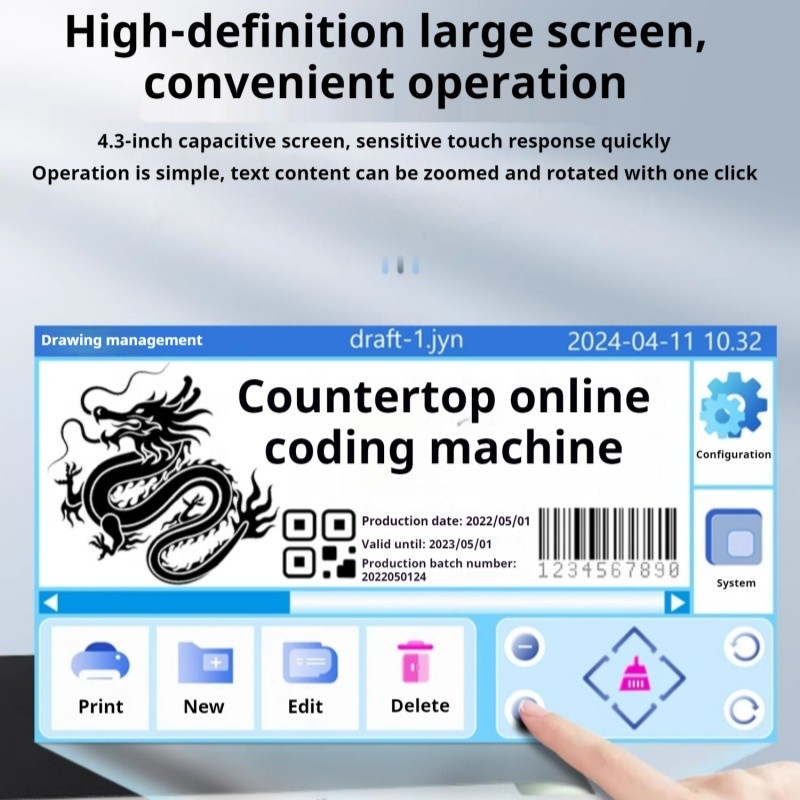 Jual Terbaru Small countertop type printer all-in-one inkjet printer ...