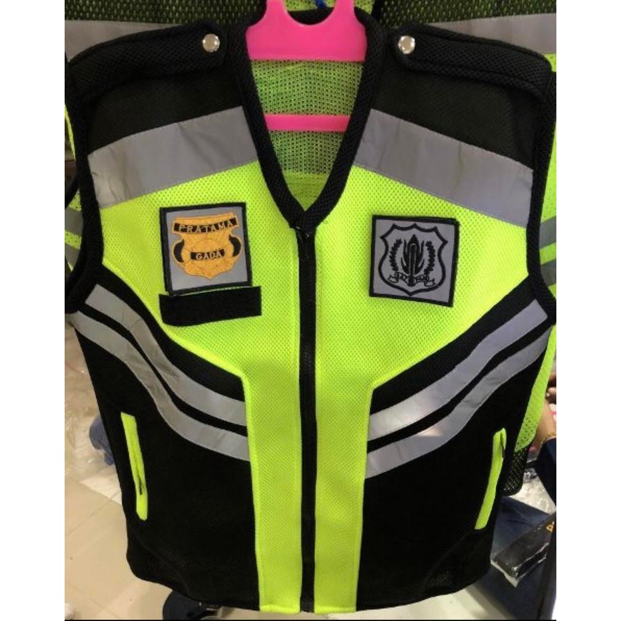 Jual Pilihan- Rompi Security Mesh Tebal Terbaru / Rompi Satpam Dobel ...