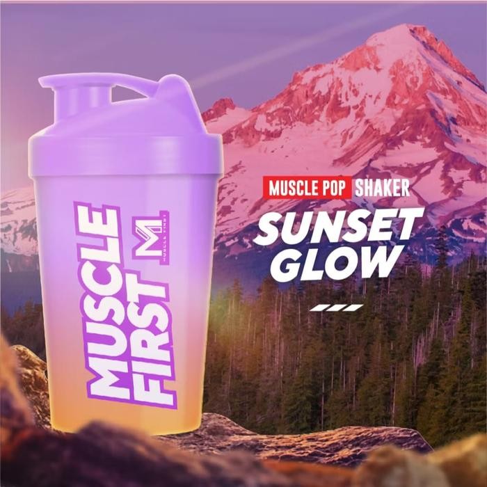 Jual MUSLCE FIRST Muscle Pop Shaker - Botol Shaker 400ml Aesthetic ...