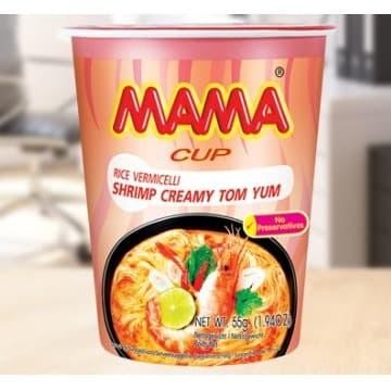 Jual 2os3- Mama Cup Rice Vermicelli Shrimp Tom Yum Flavour 50Gr ...