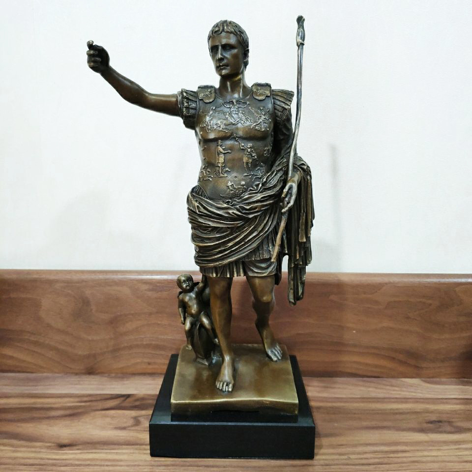 Jual Octavian Augustus Statue Sculpture Famous Roman Emperor Augustus ...