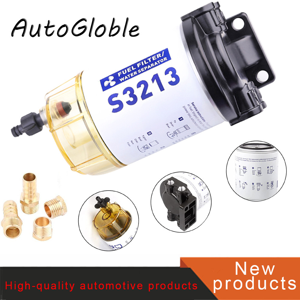 Jual S3213 Fuel Water Separator Filter Assembly Compatible with ...