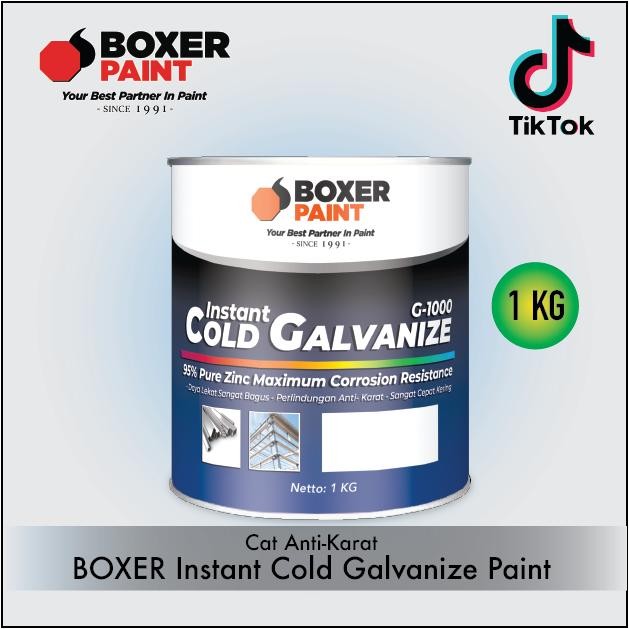 Jual LncrMrt- Cat Anti-Karat Boxer Instant Cold Galvanize Paint G-1000 ...