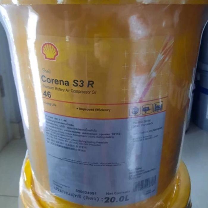 Jual OLI SHELL CORENA S3 R 46 / 20 LITER | Shopee Indonesia