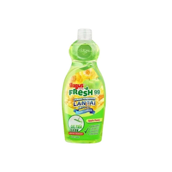 Jual BAGUS FRESH 99 FLOOR CLEANER APPLE PEONY BOTOL 600 ML | Shopee ...