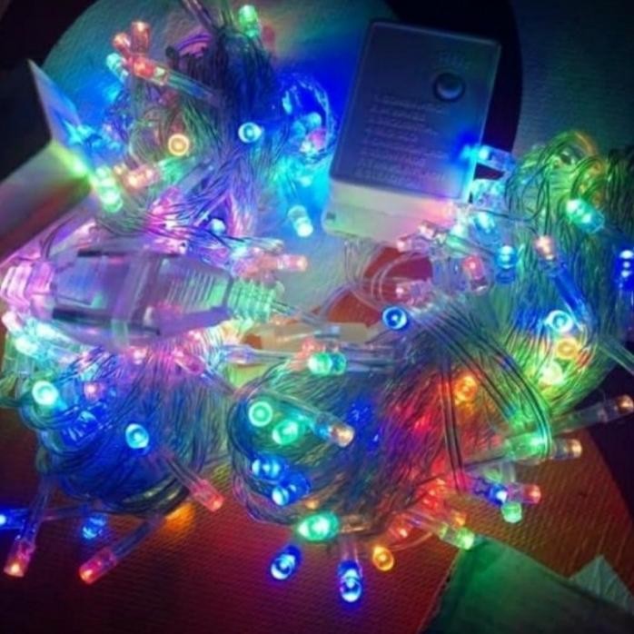 Jual LAMPU LED TUMBLR RAINBOW 10 METER DEKORASI LAMPU POHON NATAL PROMO ...