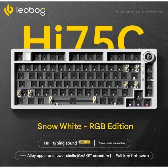 Jual Berkualitas Leobog Hi75C Pro Hi 75 C Pro Aluminum Barebone ...