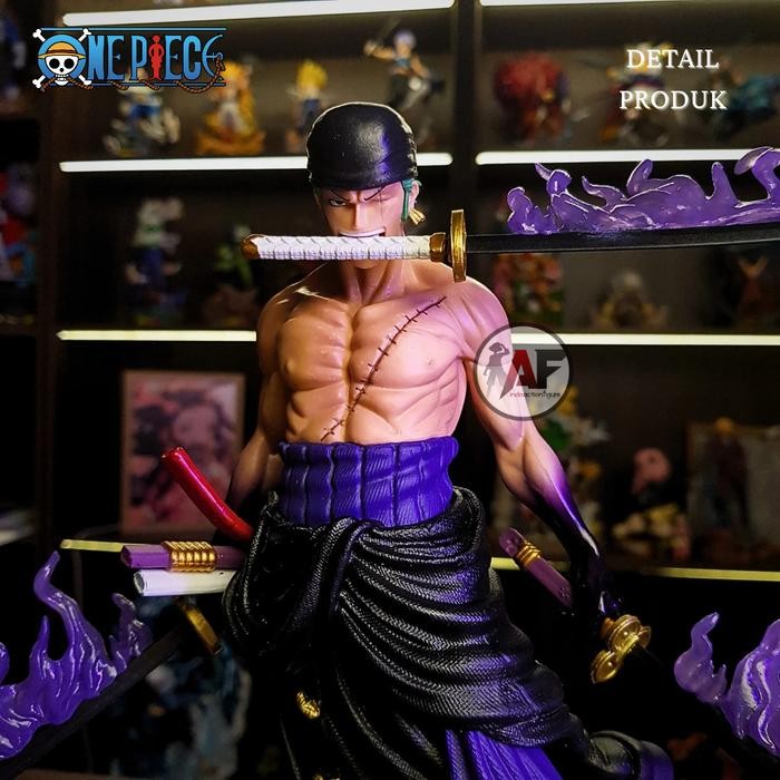 Jual Statue Action Figure One Piece Roronoa Zoro Standing Santoryu ...