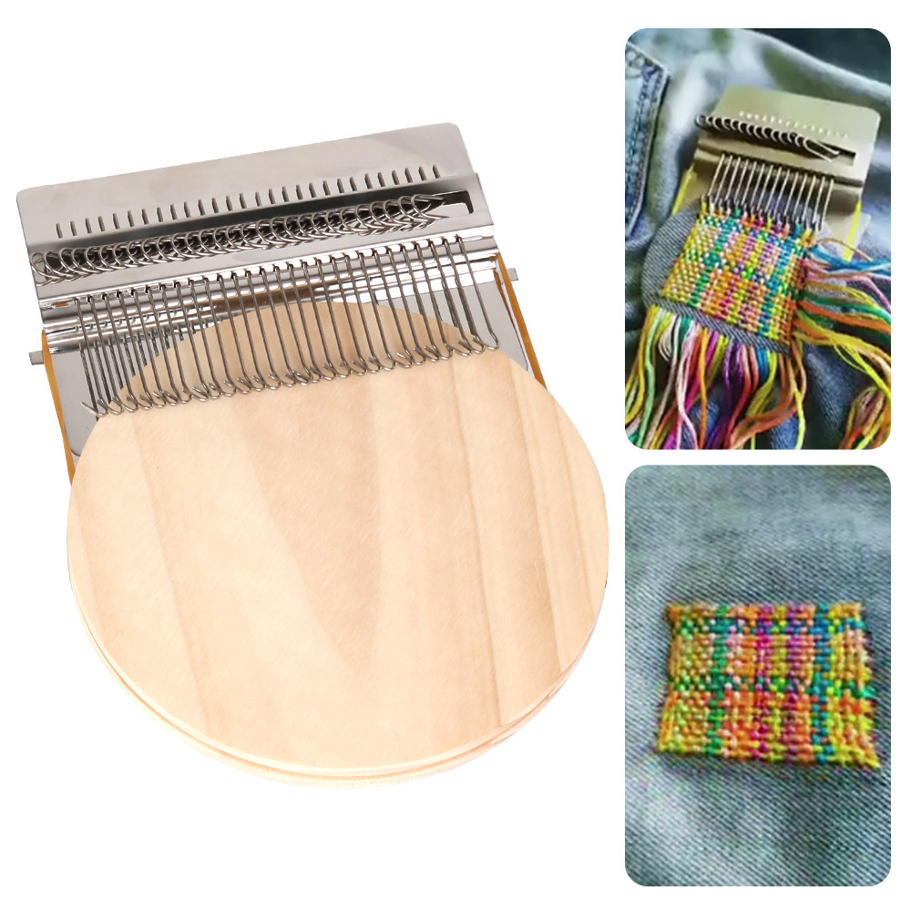 Jual BARU Darning Machine Small Loom Hand Tapestry Wood Loom Weaving ...
