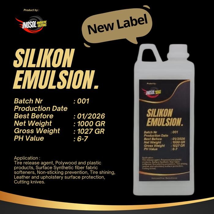 Jual Silicon Emulsi/ Silicon Semir 50% 1kg | Shopee Indonesia