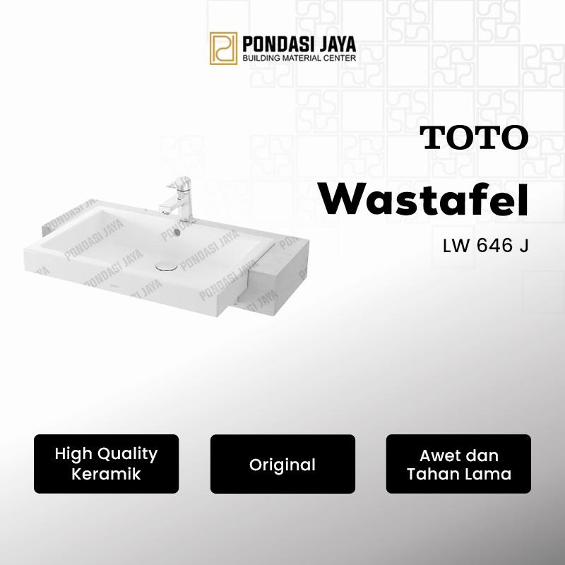 Jual TOTO Wastafel LW 646 J Wastafel Keramik Klasik | Shopee Indonesia