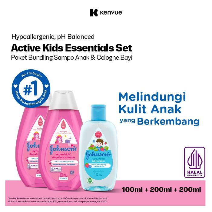 Jual Pilihan- Bundling Kids Shiny Drops Shampoo 200Ml (Paket Isi 2 ...