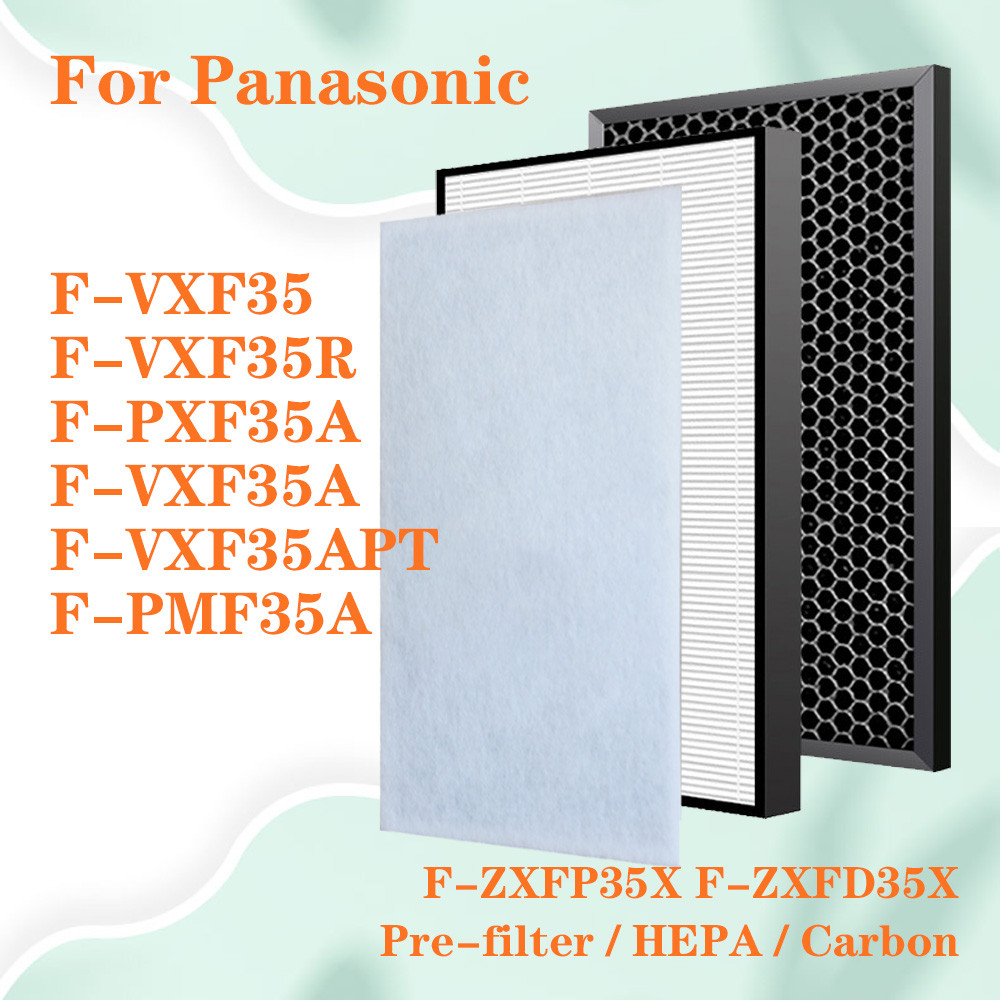 Jual Replacement HEPA and Active Carbon Filter F-ZXFP35X F-ZXFD35X for ...