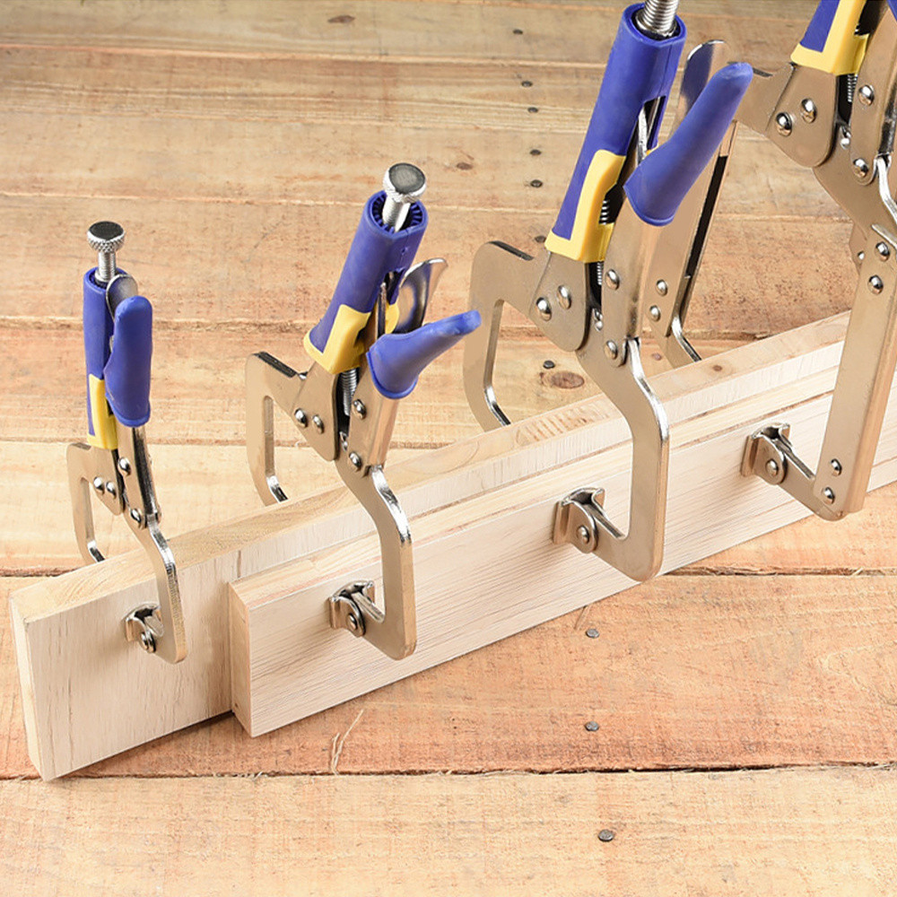 Jual 1x Fix Plier Locator C Clamp weld Clip Woodwork Grip Vise Lock Jaw ...