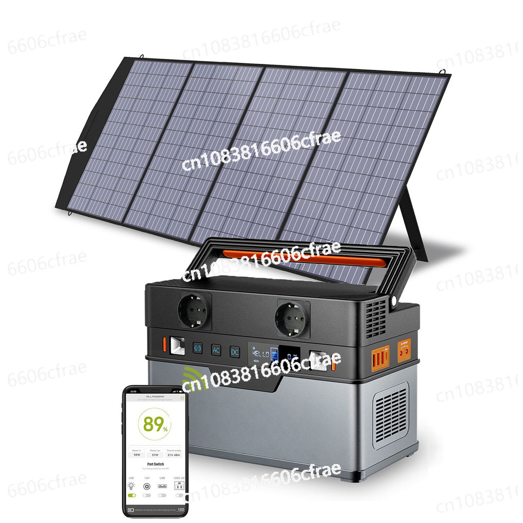 Jual Portable Power Station 288Wh 300W, 606Wh 700W Solar Generator ...