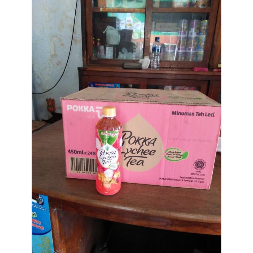 Jual Super Pokka Lychee Tea 450 ml - Minuman Teh Leci Praktis Dalam ...