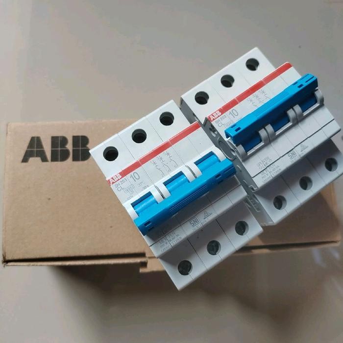 Jual MCB 3 PHASE ABB 10A ASLI PLN | Shopee Indonesia