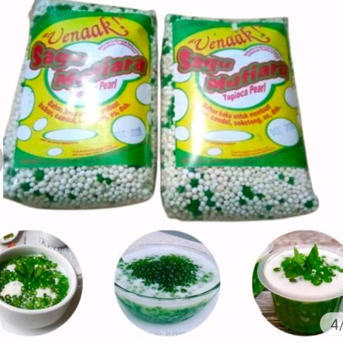 Jual [1 KILO] Sagu Mutiara HIJAU 100% ASLI Tanpa Campuran Bahan Lain ...