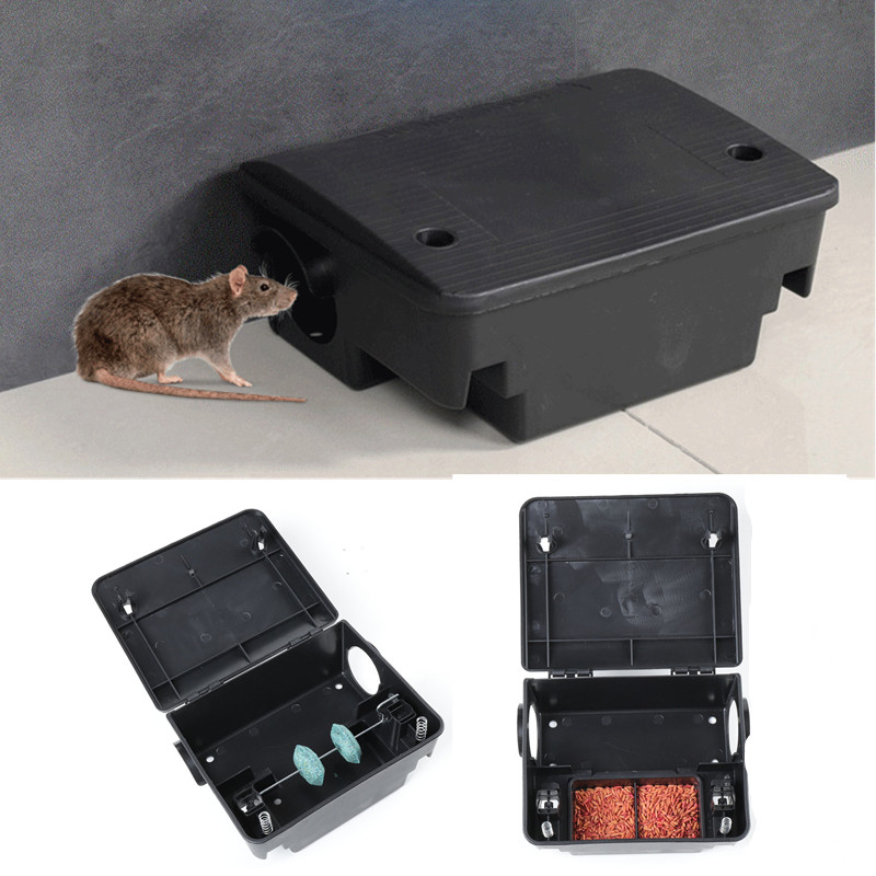 Jual Reusable Mouse Trap Humane Plastic Rodents Catcher Mice Piege Rat Live Trap Poison Boxes ...