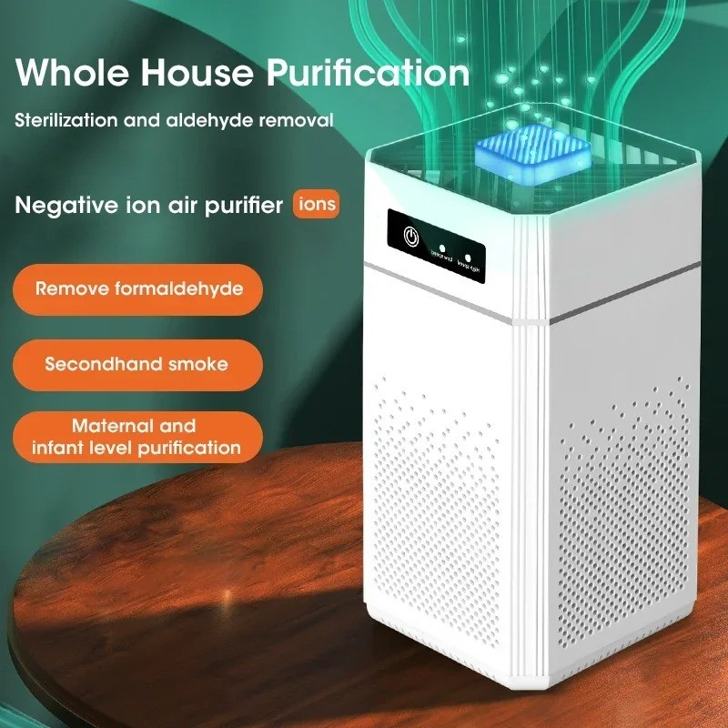 Jual Desktop Air Purifier Portable Air Freshener Smoke Odor Generator ...