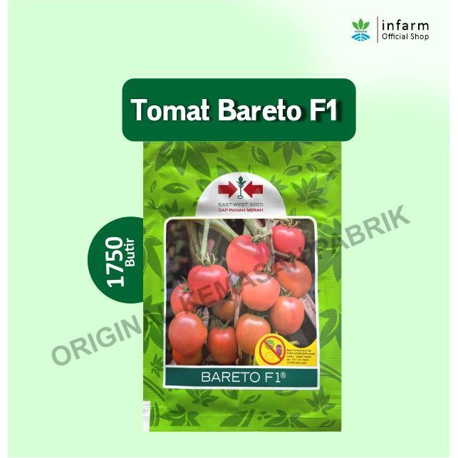 Jual ORIGINAL INFARM - Bibit Tomat Bareto F1 Benih Tomat Bareto 1750 ...
