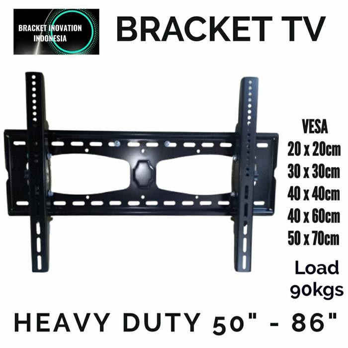 Jual Bervin - Bracket Tv Led Lcd Uhd 50 55 58 60 65 70 85 80 86 90 98 ...