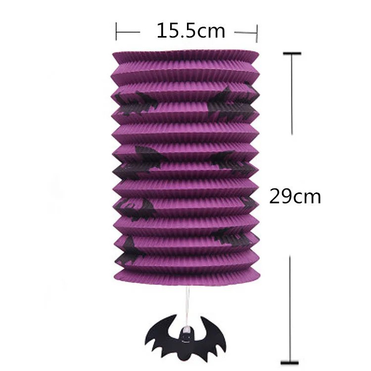 Jual Halloween Retractable Wind Pipe Paper Lantern Bar Ktv Decoration ...