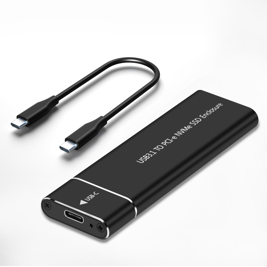 Jual Merkuriusss M.2 NVMe SSD Enclosure Adapter 10Gbps USB C 3.1 Gen2 ...