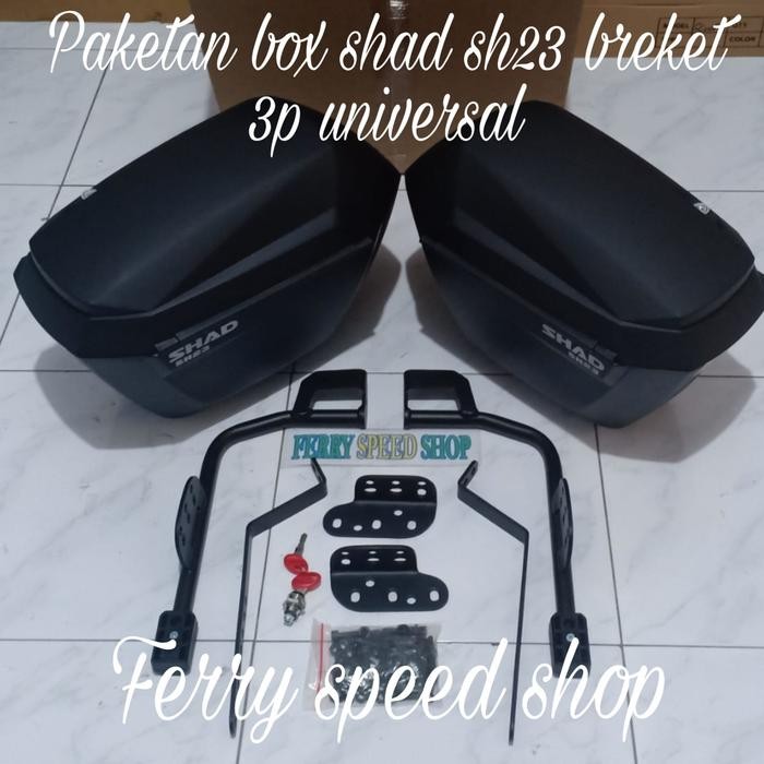 Jual Box Shad Sh 23 Side Box Sh23 + Kit Side Master Shad 3P Universal ...