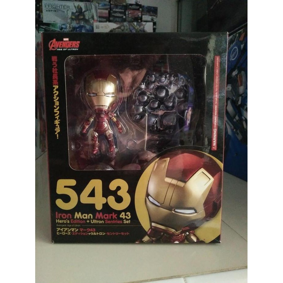 Jual h4d2- Nendoroid Nendo Ironman 543 Iron Man Mark 43 Hero Edition ...