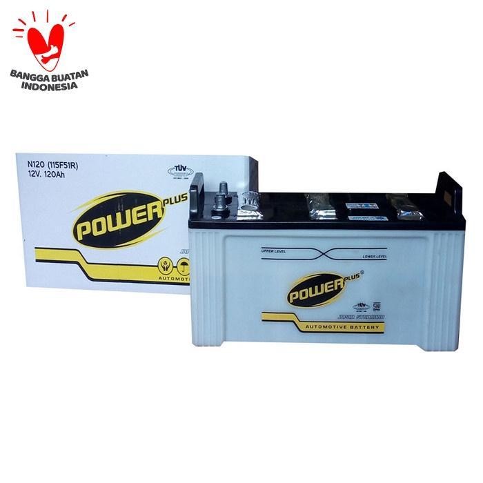 Jual Powerplus N120 (Aki Genset 120Ah / Accu Truk Mitsubishi, Hino ...