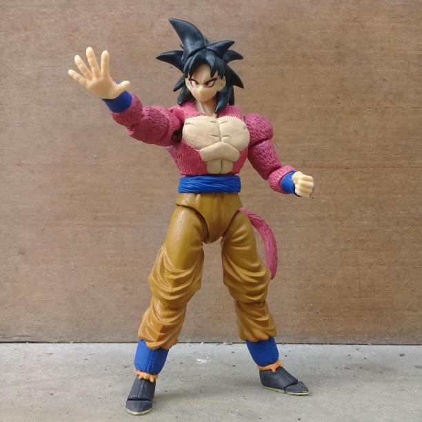 Jual h4d2- Action Figure Shf Custom Ssj4 Super Saiyan 4 Son Goku Gokou ...