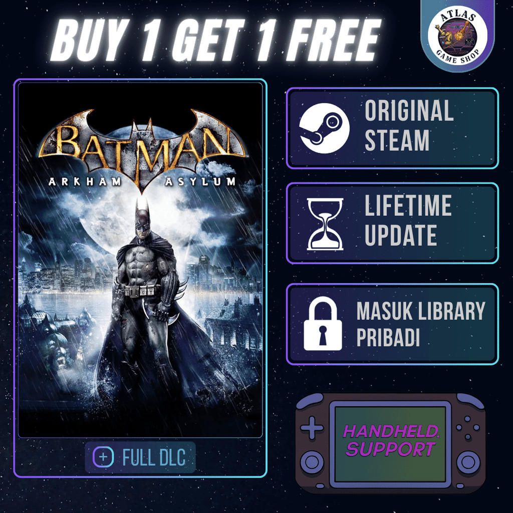 Jual Batman Arkham Asylum PC Steam Game Original | Shopee Indonesia