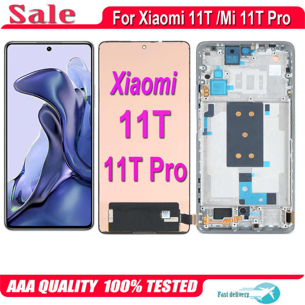 Jual For Xiaomi 11T Pro 11TPro 2107113SG LCD Display Touch Screen ...